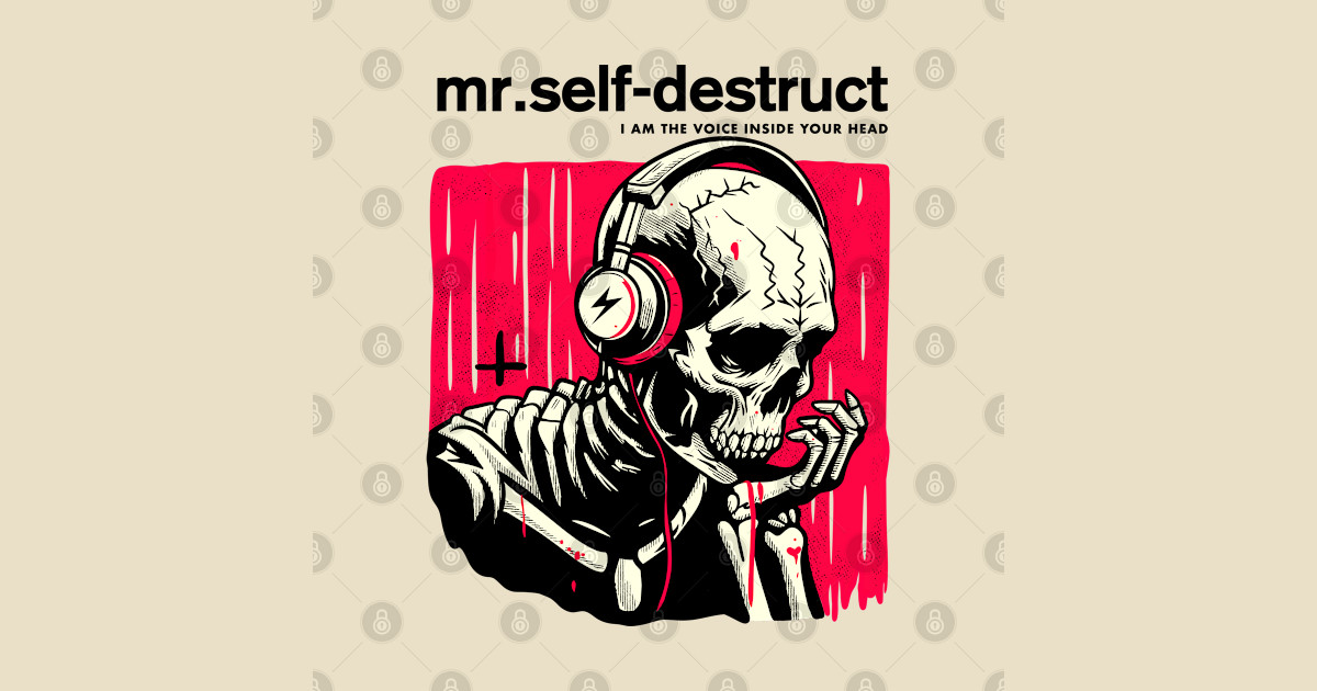 Mr. Self-Destruct - Nine Inch Nails - T-Shirt | TeePublic