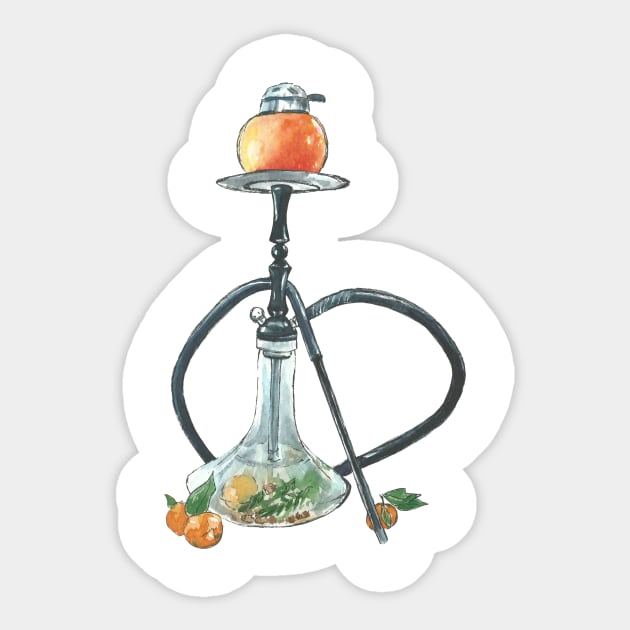 hookah sticker