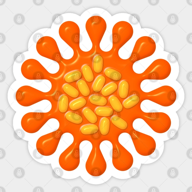 Baked Beans Splat - Baked Beans - Sticker | TeePublic