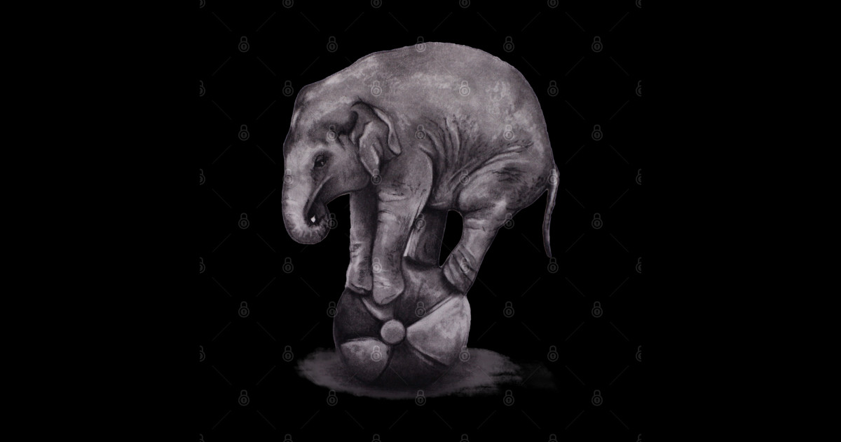 Balance - Elephant - Sticker | TeePublic