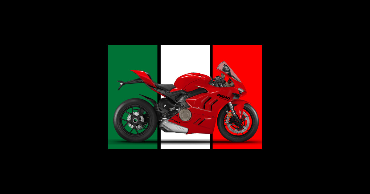 Italian Motorcycle Ducati Panigale V4 - Ducati Motorcycles - Posters ...