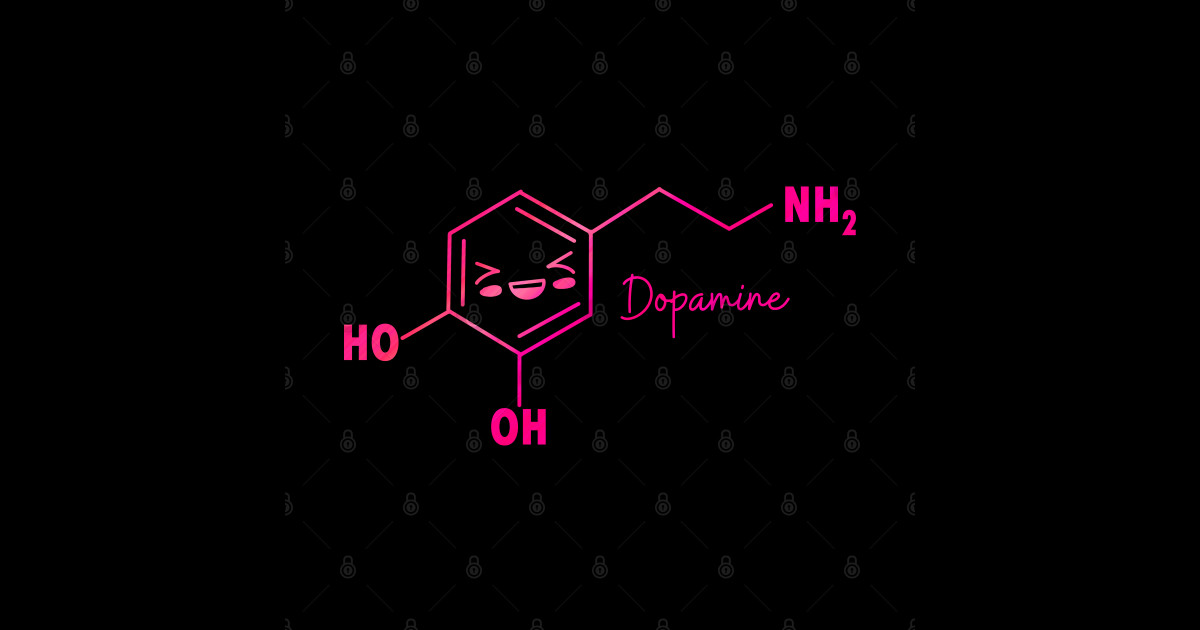 Dopamine Funny & Dope Meme Chemical Structure - Dopamine Funny Dope ...