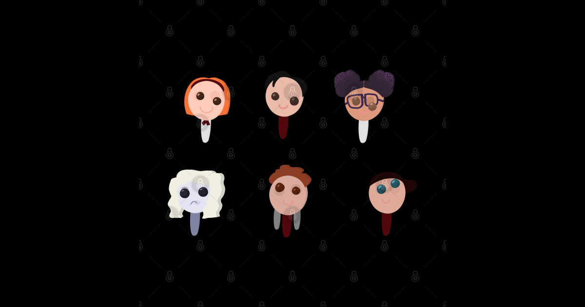 RTC CHARACTERS - Ride The Cyclone - Sticker | TeePublic