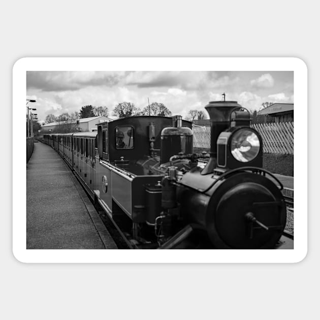 Small steam locomotive coming in to the station - Steam Railway ...