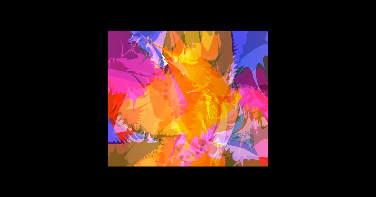 Flare - Abstract - Sticker | TeePublic