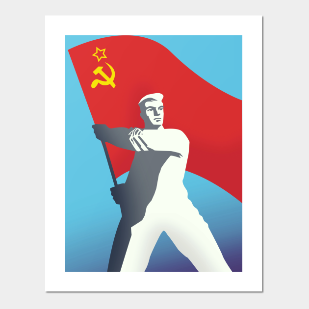 Soviet Flag - Soviet Union - Posters and Art Prints | TeePublic