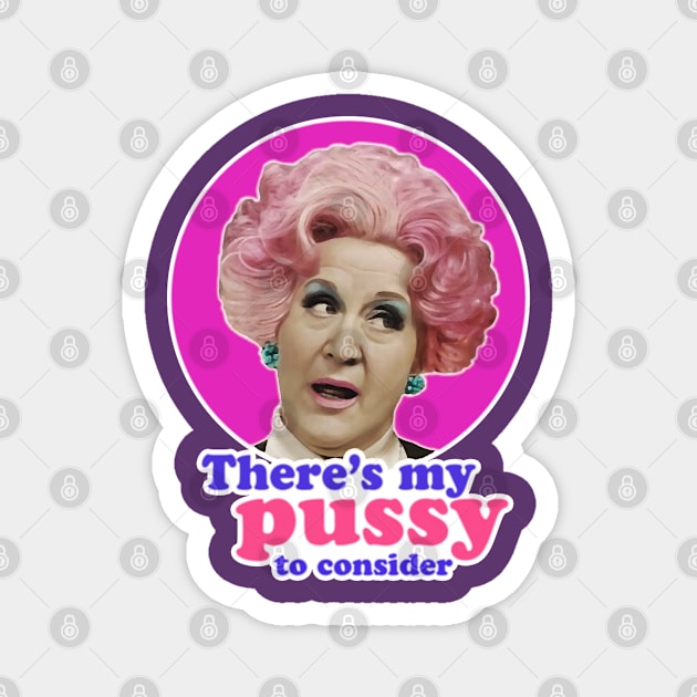 Mrs Slocombe - Mrs Slocombe - Magnet | TeePublic