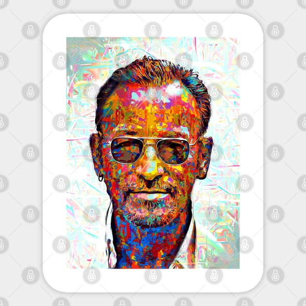 Springsteen Painted - Bruce Springsteen - Sticker | TeePublic