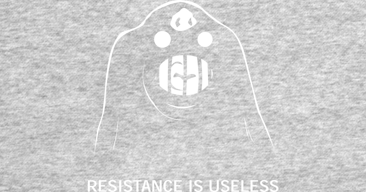 Resistance Is Useless - Vogon - Baseball T-Shirt | TeePublic