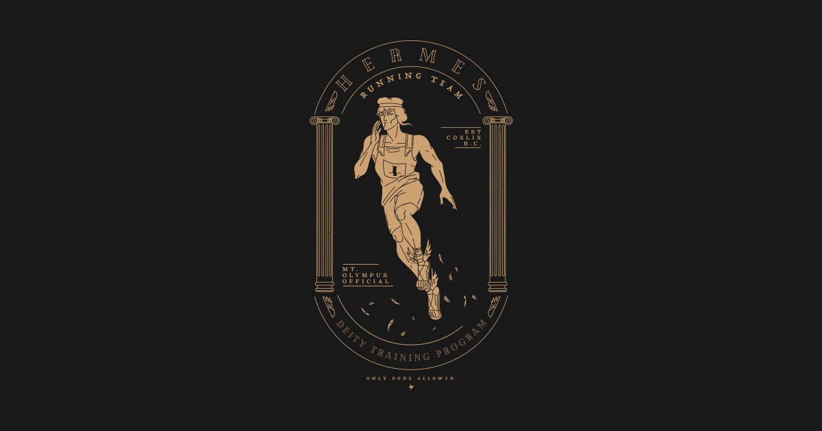Hermes Running Team - Hermes - T-Shirt | TeePublic