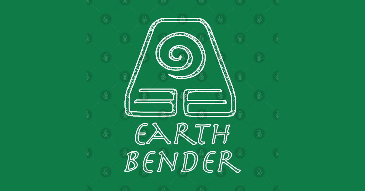 Earth Bender - Avatar The Last Airbender - T-Shirt | TeePublic
