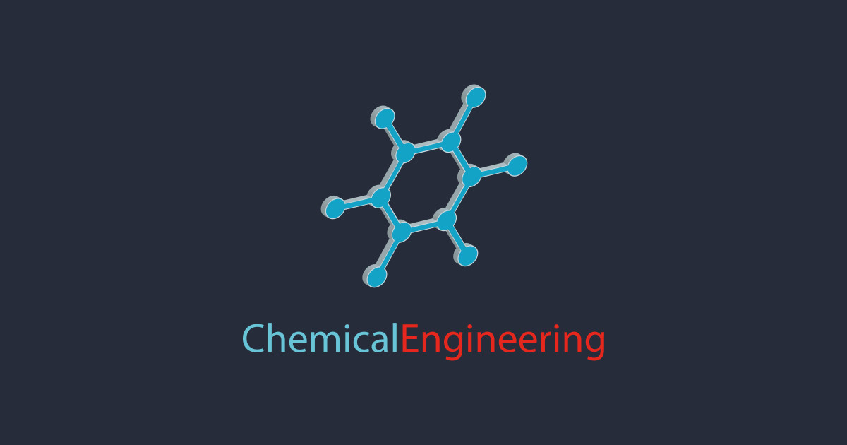 Chemical engineering text with molecule picture - Chemical Engineering ...