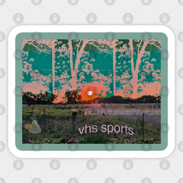 VHS SPORTS - Vhs Sports - Sticker | TeePublic