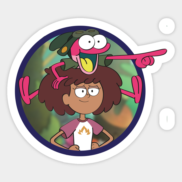 Amphibia Stickers Paper Stickers, Labels & Tags Paper & Party Supplies ...