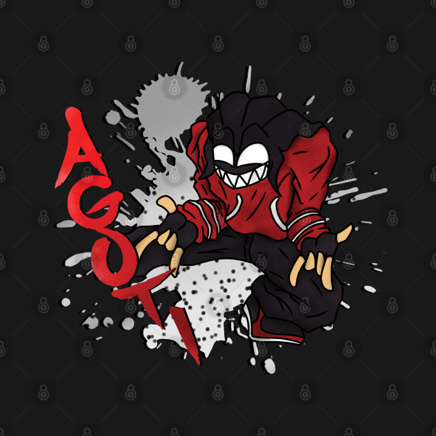Another FNF AGOTI Grafiiti dynamic pose - Agoti - T-Shirt sold by Real-Estate Hoodlum | SKU ...