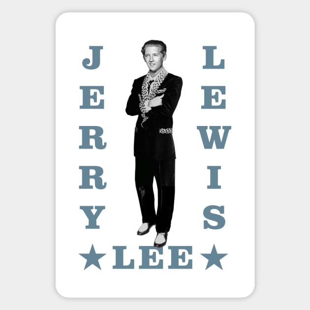 Jerry Lee Lewis - Jerry Lee Lewis - Sticker | TeePublic