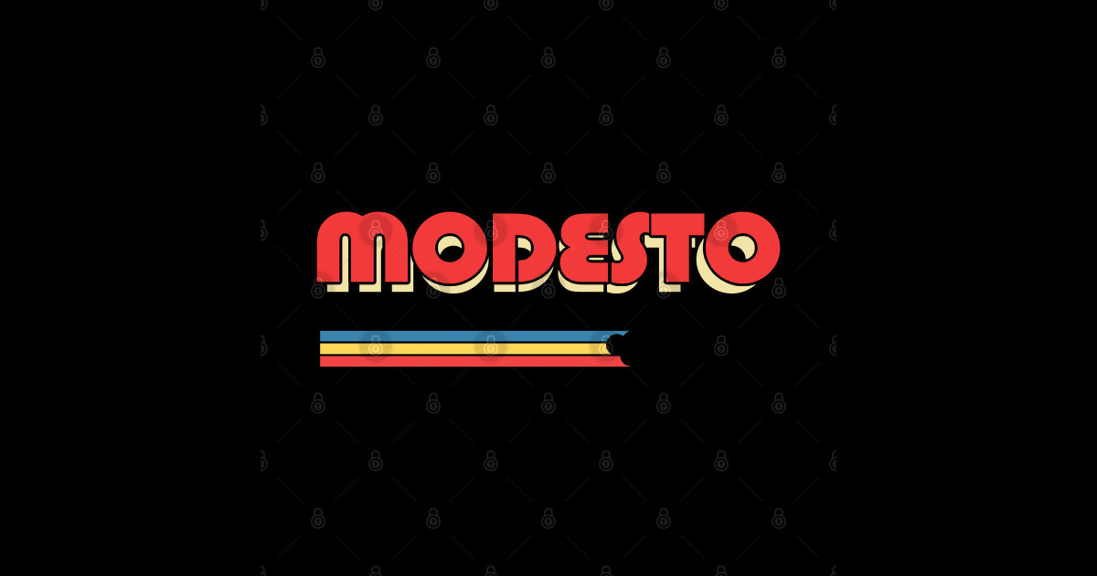 Modesto, CA \/\/\/\ Retro Typography Design - Sunnyvale California ...