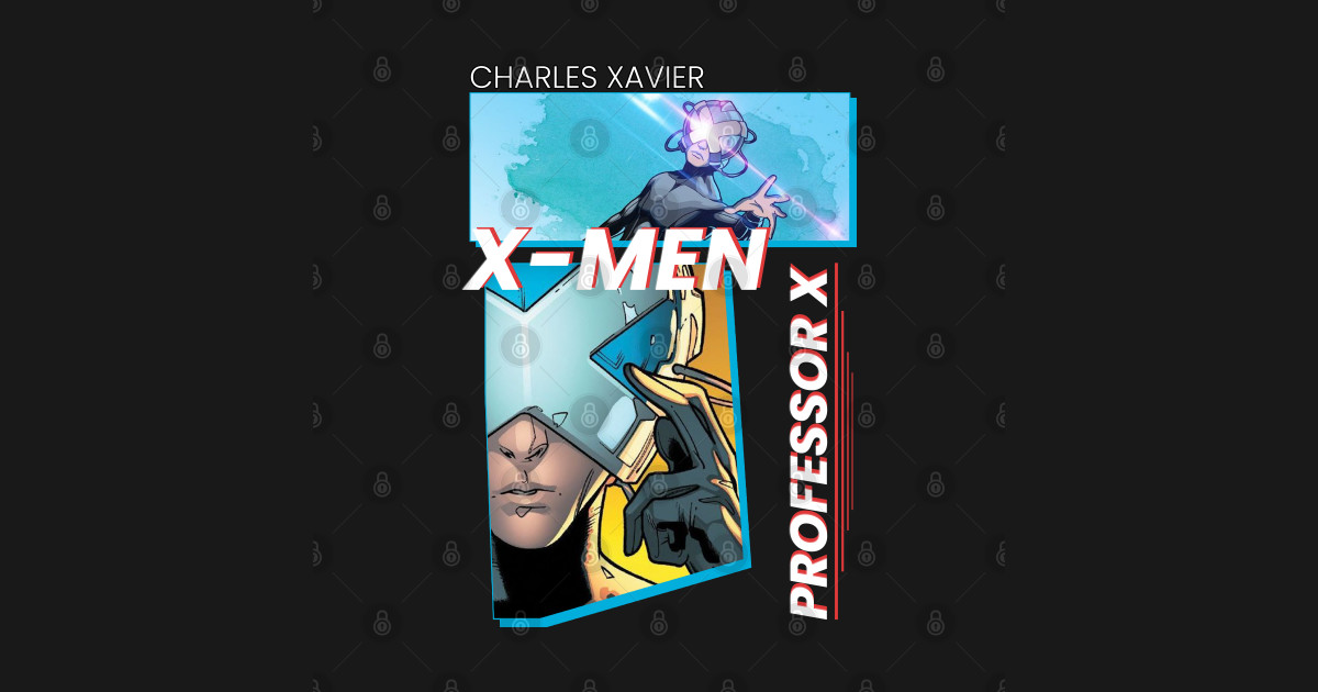 PROFESSOR X (CHARLES XAVIER) - MARVEL - Professor X - T-Shirt | TeePublic