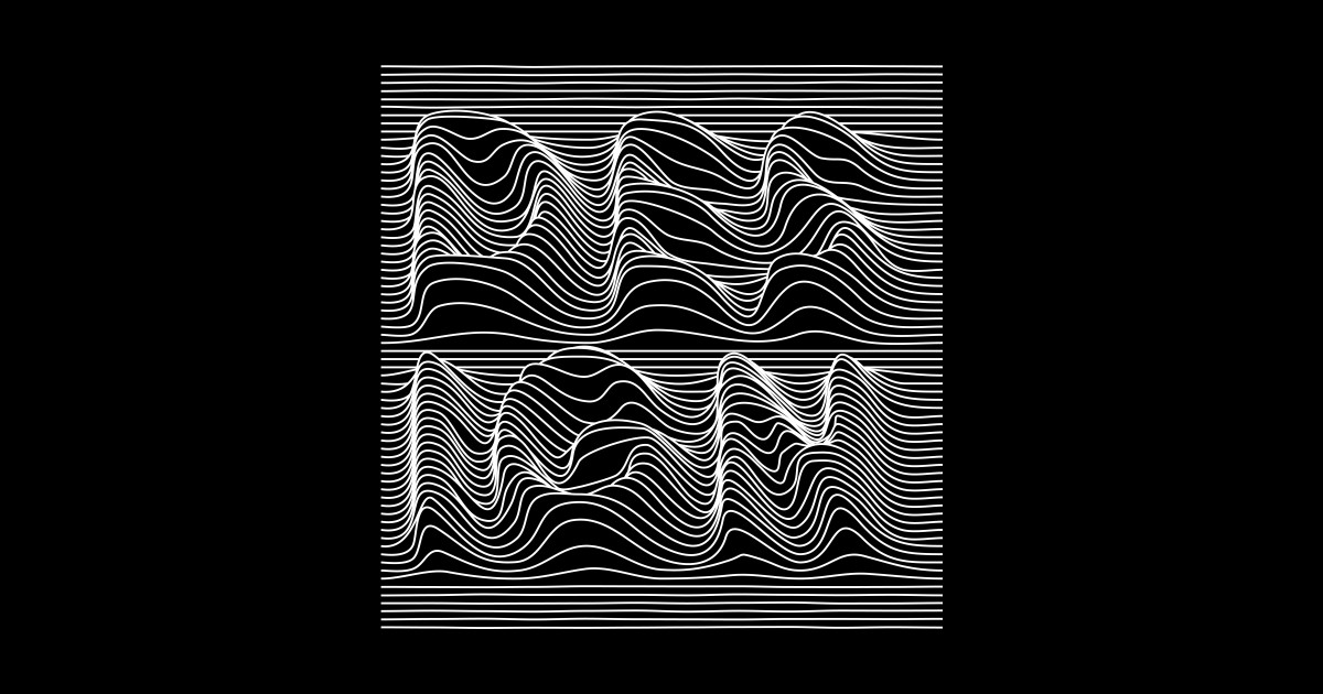 wave lines design - Wave Lines - Sticker | TeePublic