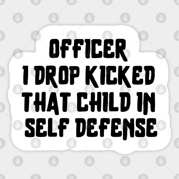 officer i drop kicked that child in self defense - Technoblade ...