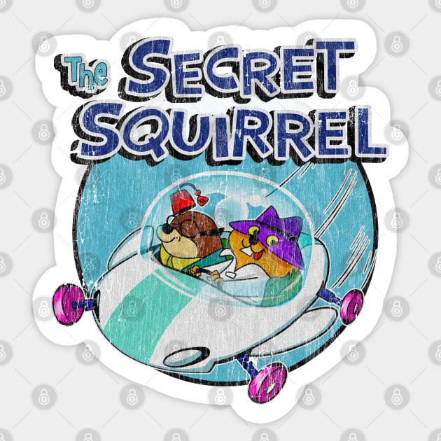 Vintage Secret Squirrel - Secret Squirrel - Sticker | TeePublic
