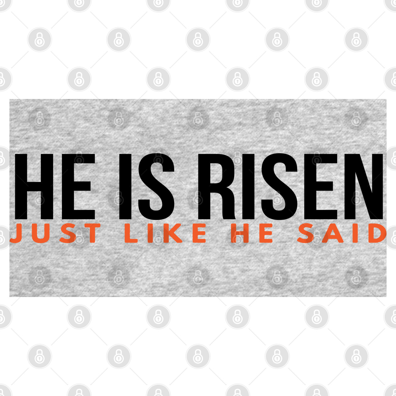 He Is Risen Just Like He Said Easter Christian - He Is Risen - Baseball ...
