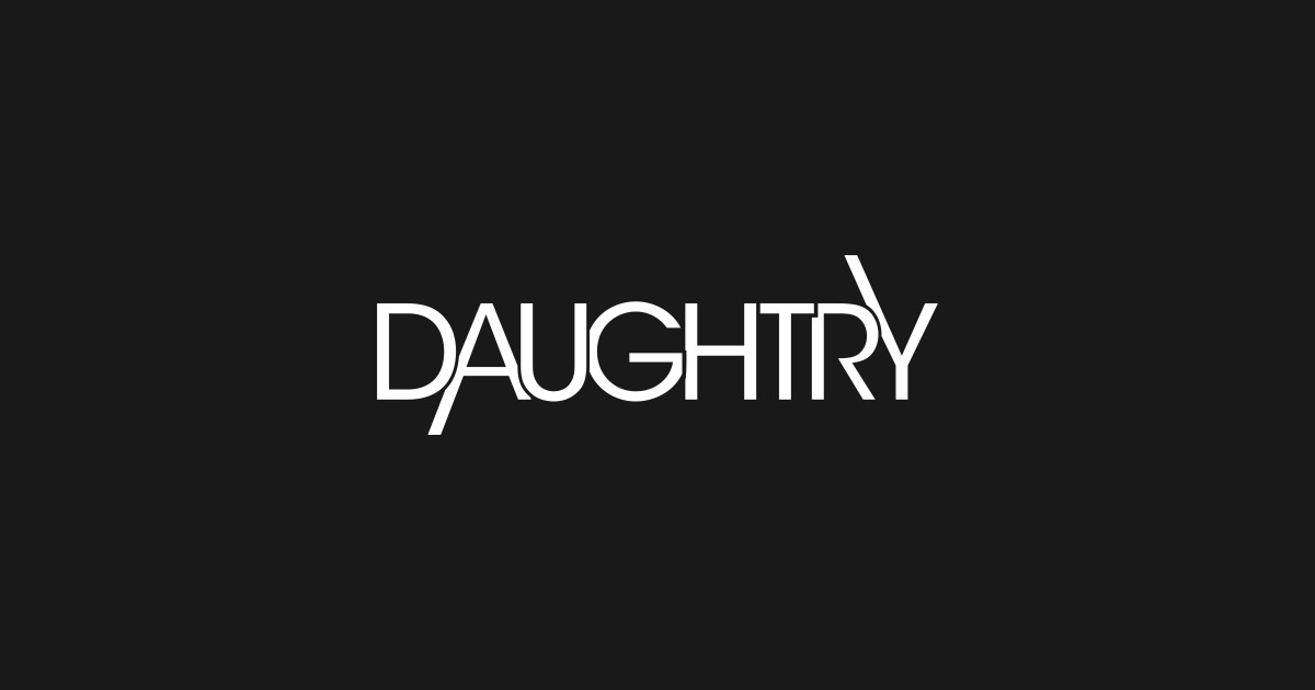 The Daughtry White Logo - The Daughtry - T-Shirt | TeePublic