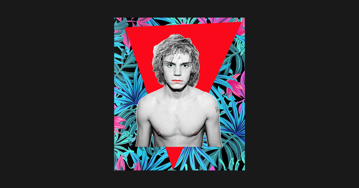 Evan Peters - Evan Peters - T-Shirt | TeePublic