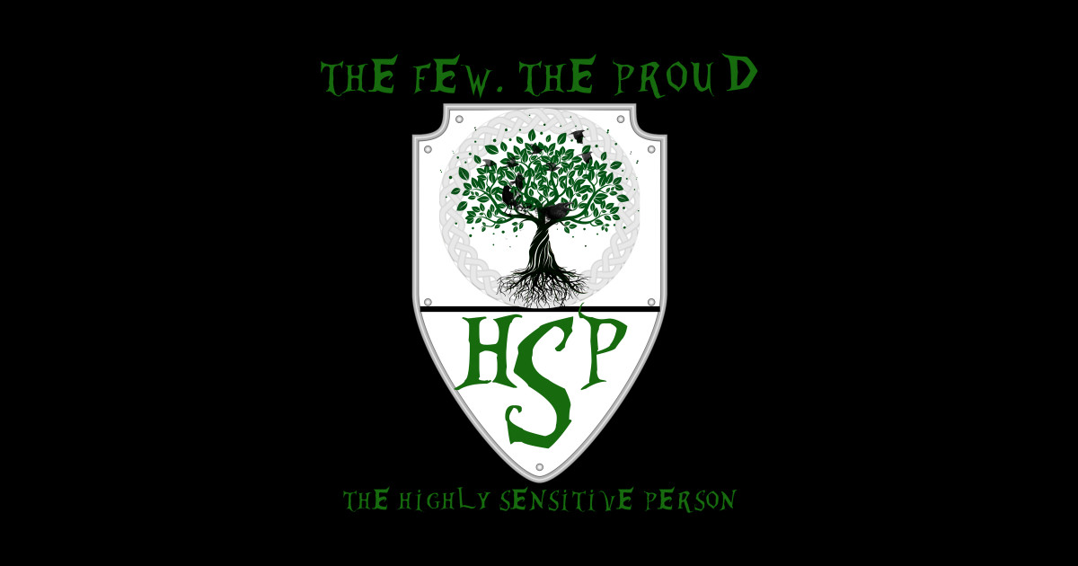 The HSP - Sensitive - Sticker | TeePublic
