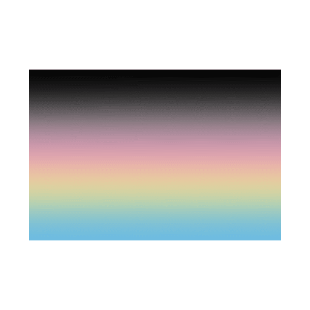Polygender Pride Flag Gradient - Flag - T-Shirt | TeePublic