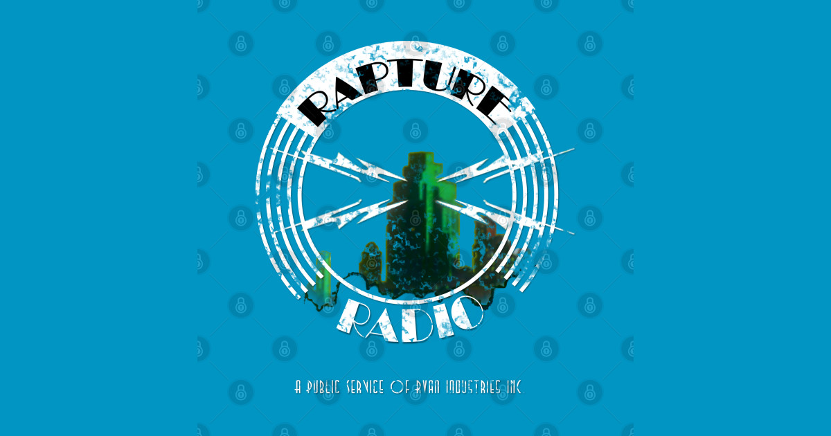 Rapture Radio - Bioshock - T-Shirt | TeePublic