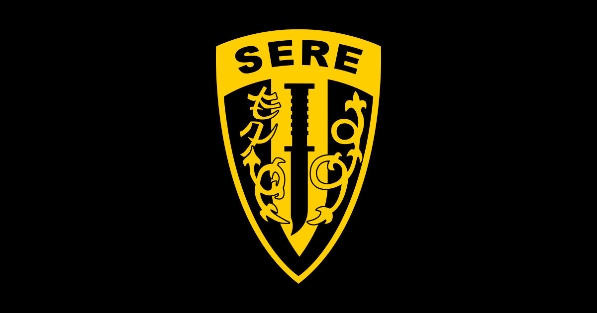 SERE Survival Evasion Resistance Escape School - Sere School - Sticker ...