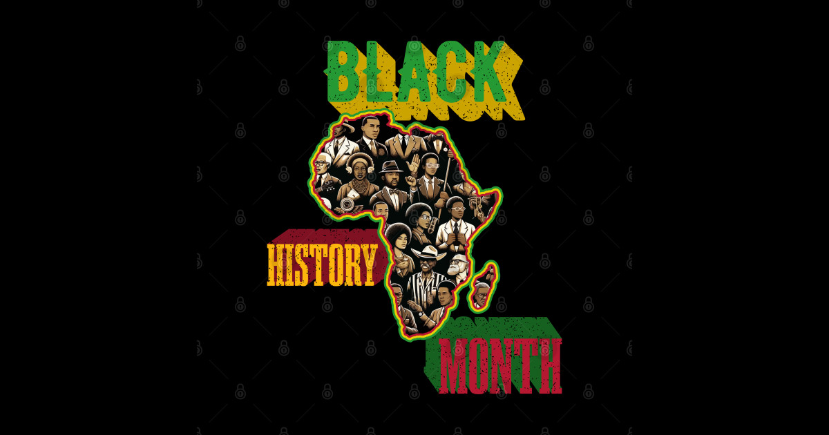 Proud of my Roots Black History Month - Black History Month - Sticker ...