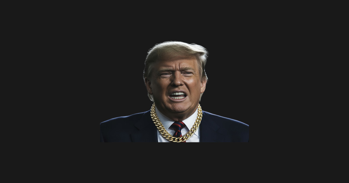 Donald Trump Gold Grillz - Donald Trump Gold Grillz - T-Shirt | TeePublic