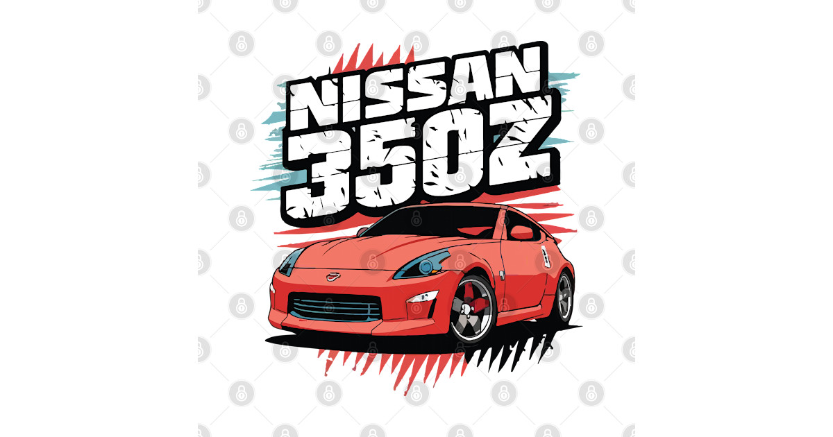 Nissan 350z JDM Vintage Car - Nissan 350z - T-Shirt | TeePublic