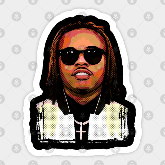Gunna Pop Art Retro Style - Gunna - Sticker | TeePublic