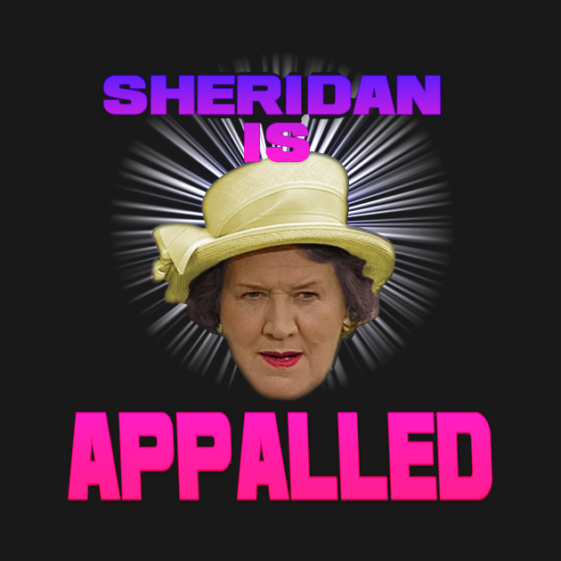 hyacinth bucket - Keeping Up Appearances - T-Shirt | TeePublic