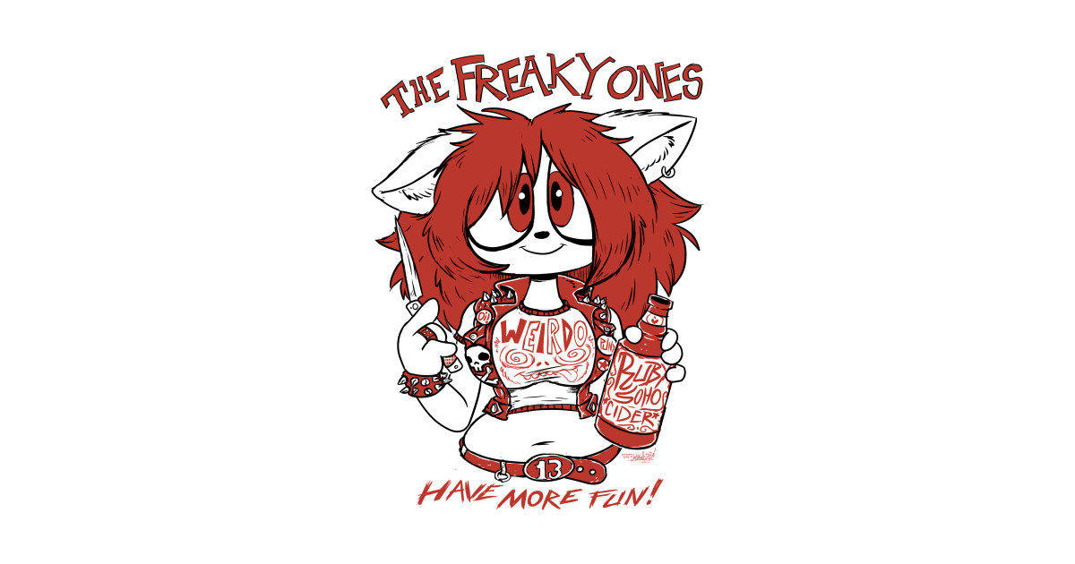 The Freaky Ones - Punk - T-Shirt | TeePublic
