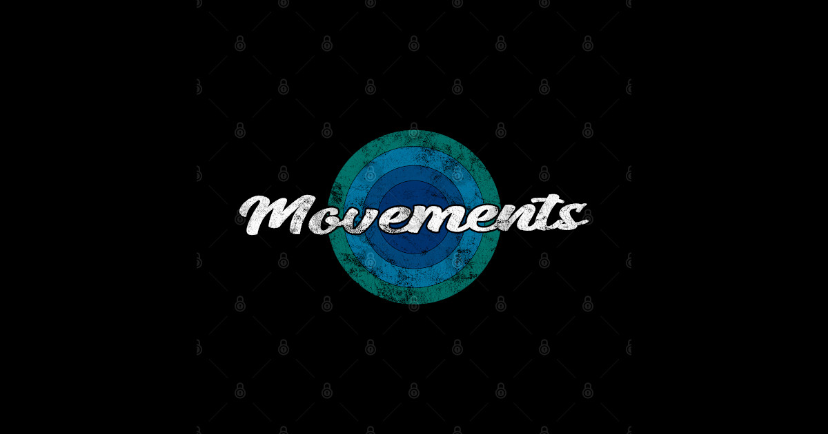 Vintage Movements - Movements - Sticker | TeePublic
