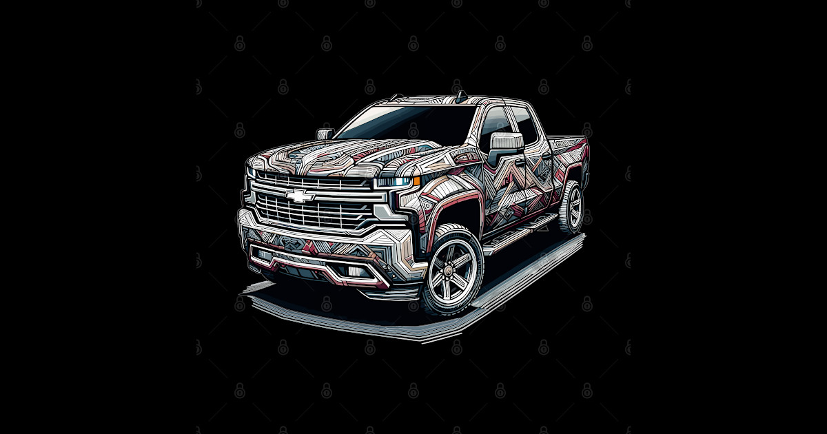 Chevrolet Silverado - Chevrolet Silverado - Posters and Art Prints ...