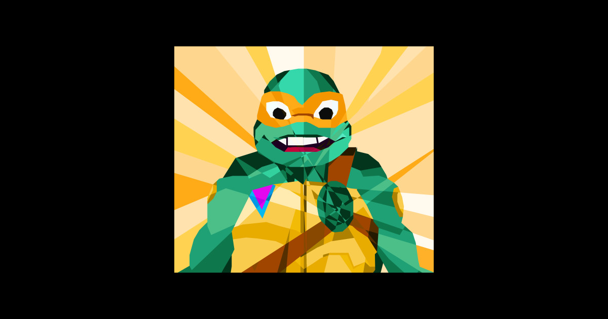 TMNT-Mikey - Tmnt - Sticker | TeePublic