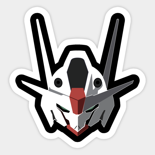 Gundam Aerial - Gundam Aerial - Sticker | TeePublic