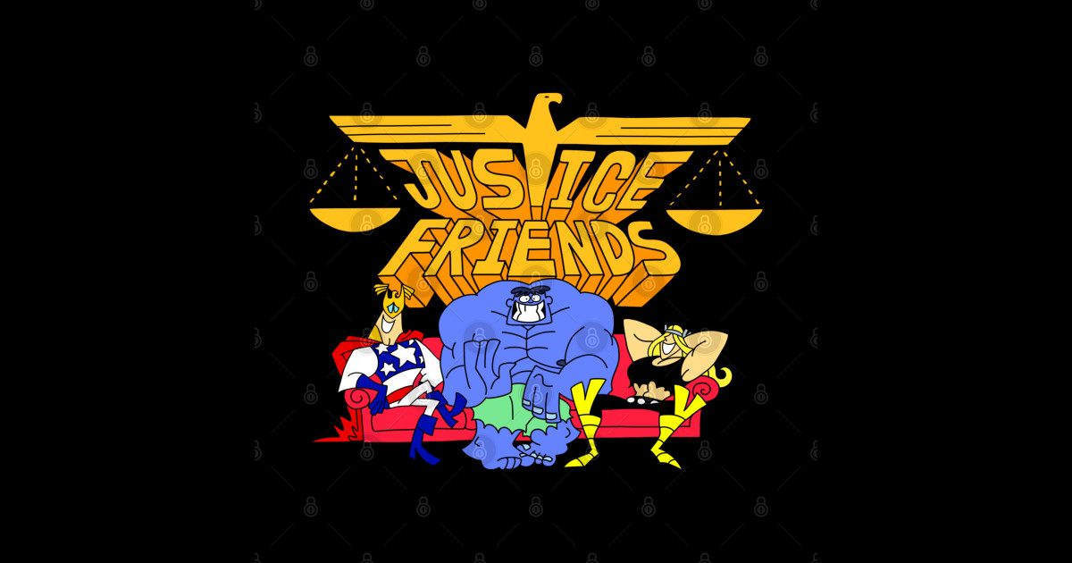 Justice Friends Dexter's Laboratory - Dexterslaboratory - Sticker ...