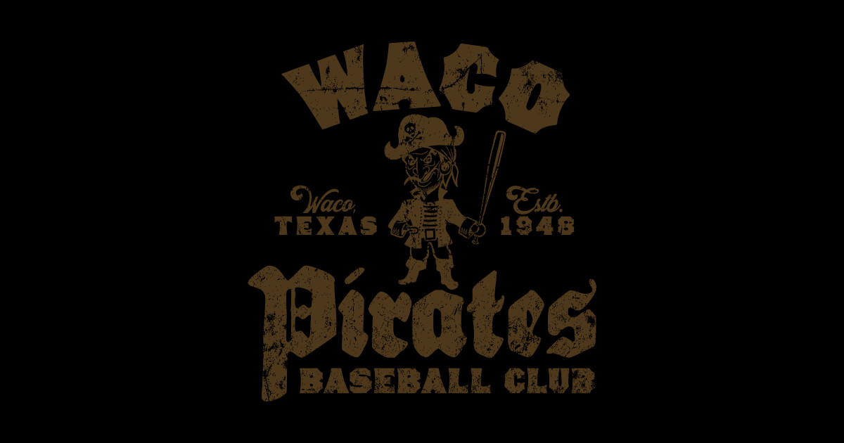 Waco Pirates Baseball - Defunct Minor League Baseball Teams - Sticker ...