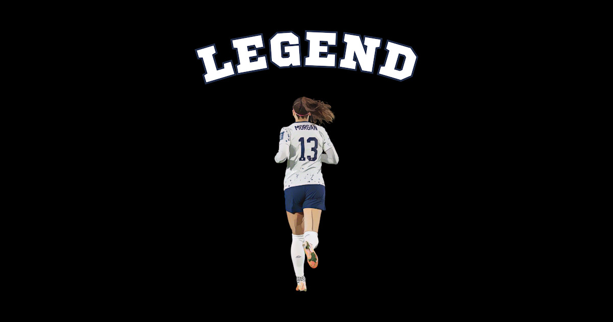 Alex Morgan Legend USWNT 13 San Diego Wave - Alex Morgan - Sticker ...