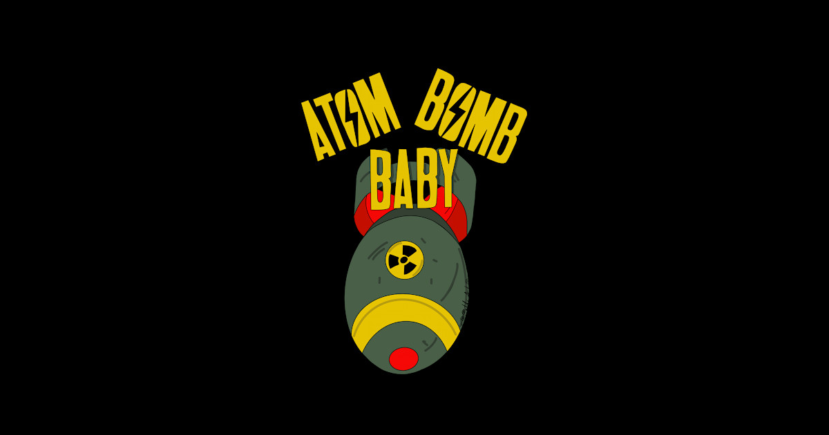 Atom Bomb Baby Fallout Mini Nuke - Fallout - Sticker | TeePublic