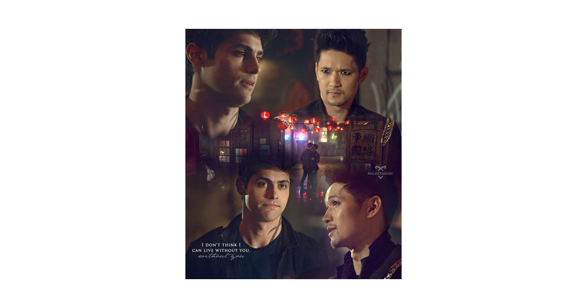 Malec Kiss - Malec - T-Shirt | TeePublic