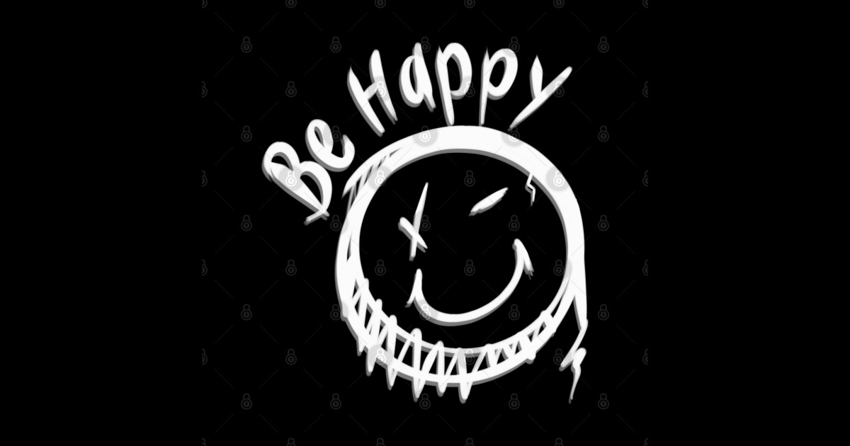 Be Happy ! Smile / Broken smile / Emoji - Be Happy - Posters and Art ...