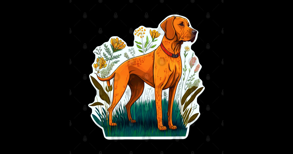 Rhodesian Ridgeback - Rhodesian Ridgeback - Sticker | TeePublic