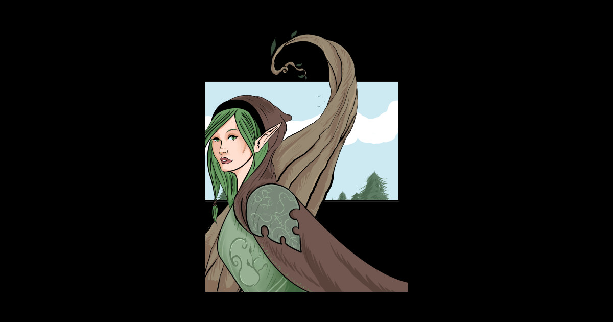 Forest Elf - Treehugger - Sticker | TeePublic